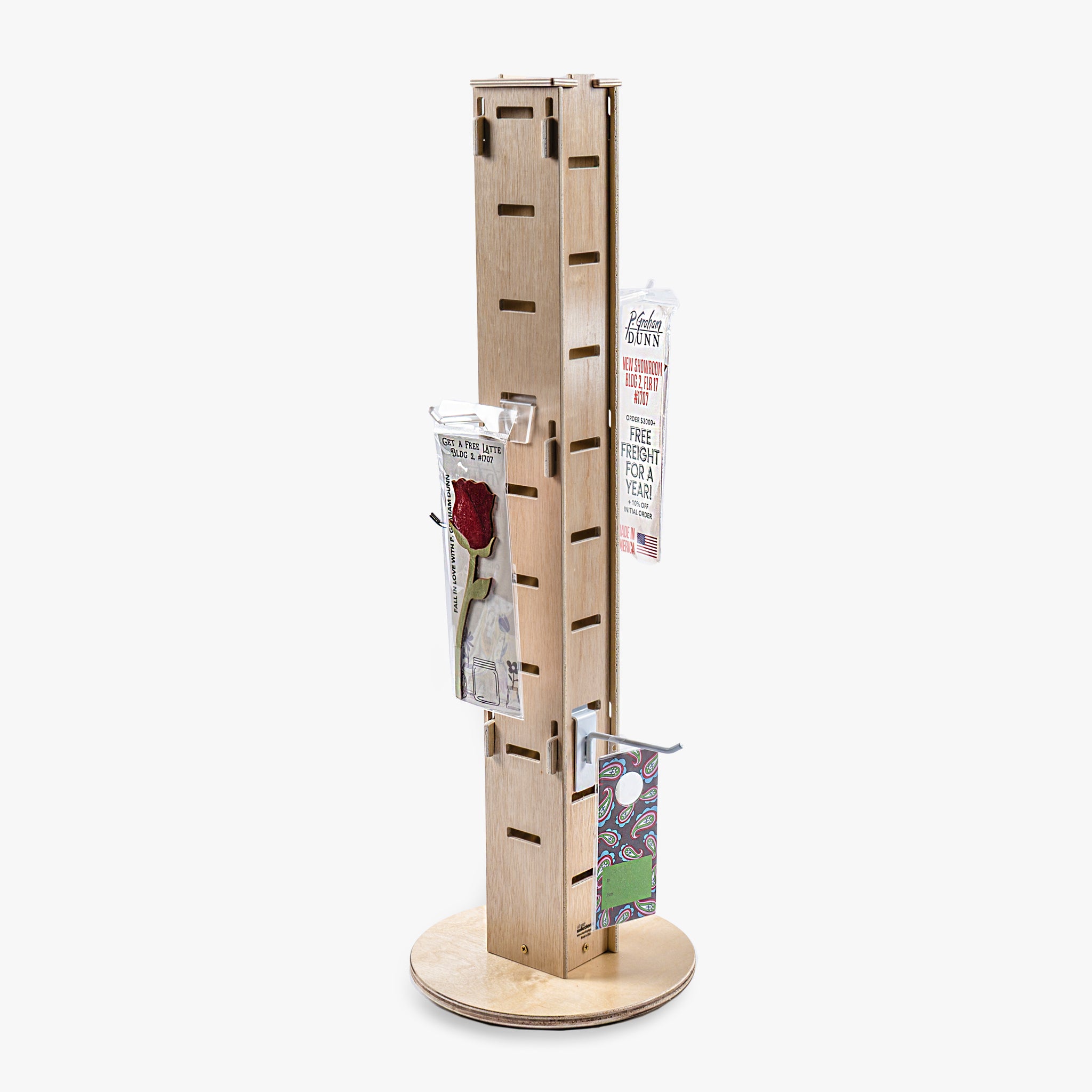 Countertop Displays for Books, Cards and Other Media from Clear Solutions