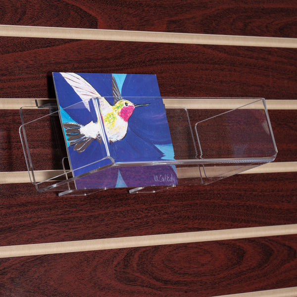 Card/Merchandise Shelf for Slatwall, 12" to 24" Wide – Clear Solutions