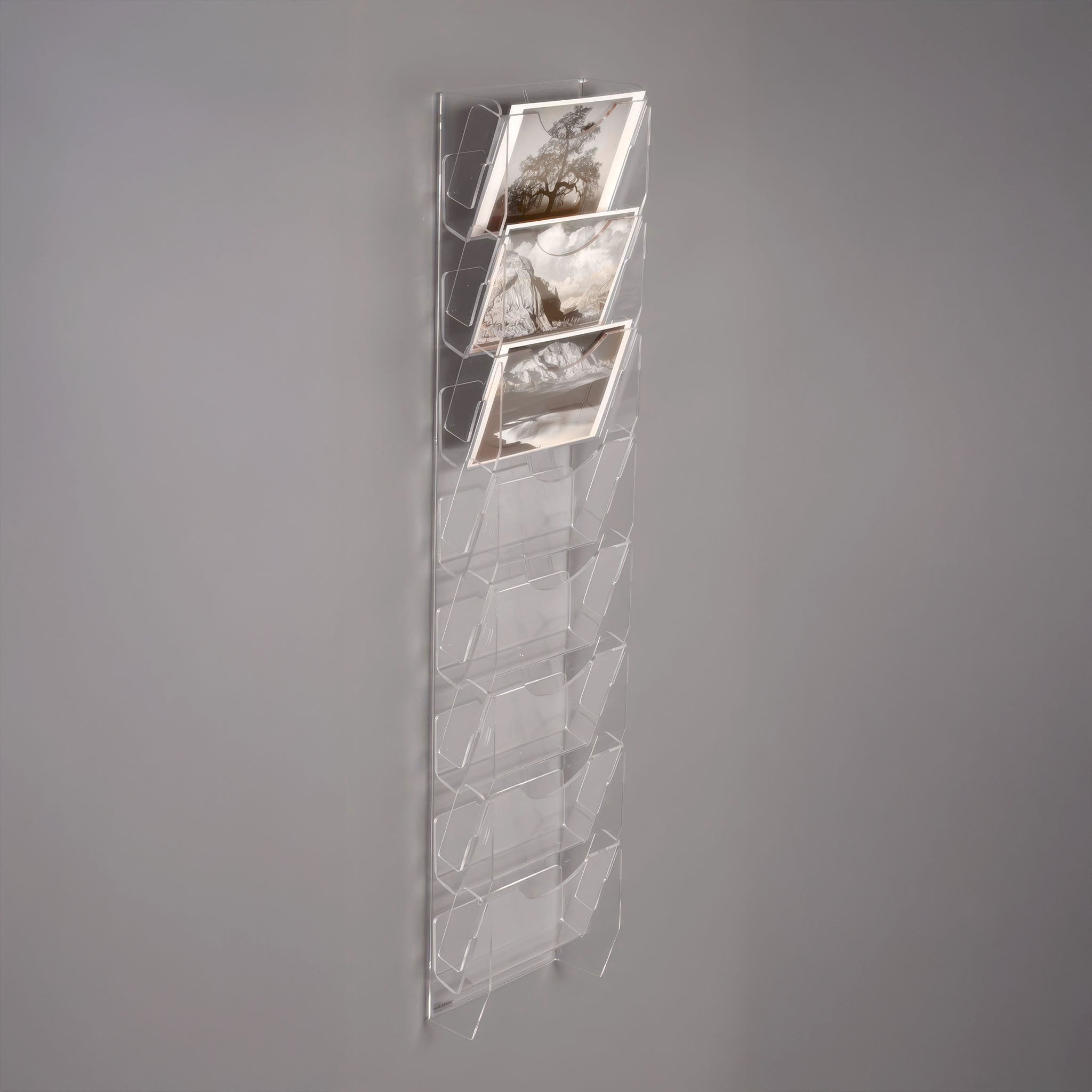 Wall Mounted Tiered Shelving & Ladders – Clear Solutions