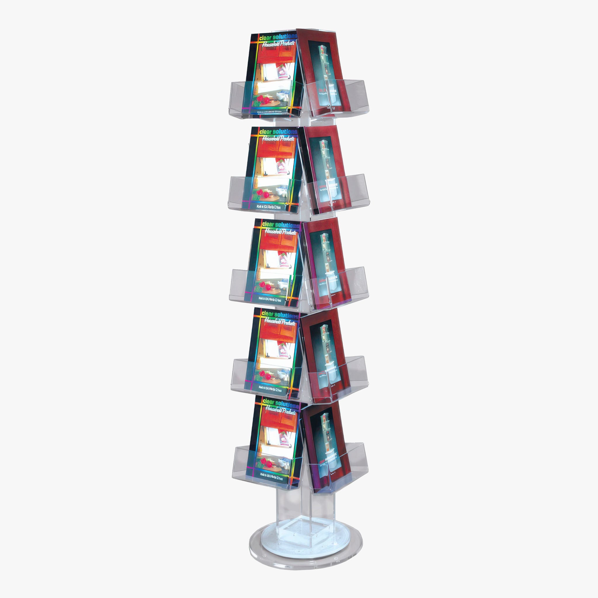 Book Displays, Countertop Stands and Floor Spinners from Clear Solutions