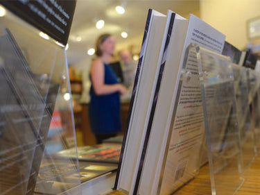 Book Displays, Countertop Stands and Floor Spinners from Clear Solutions